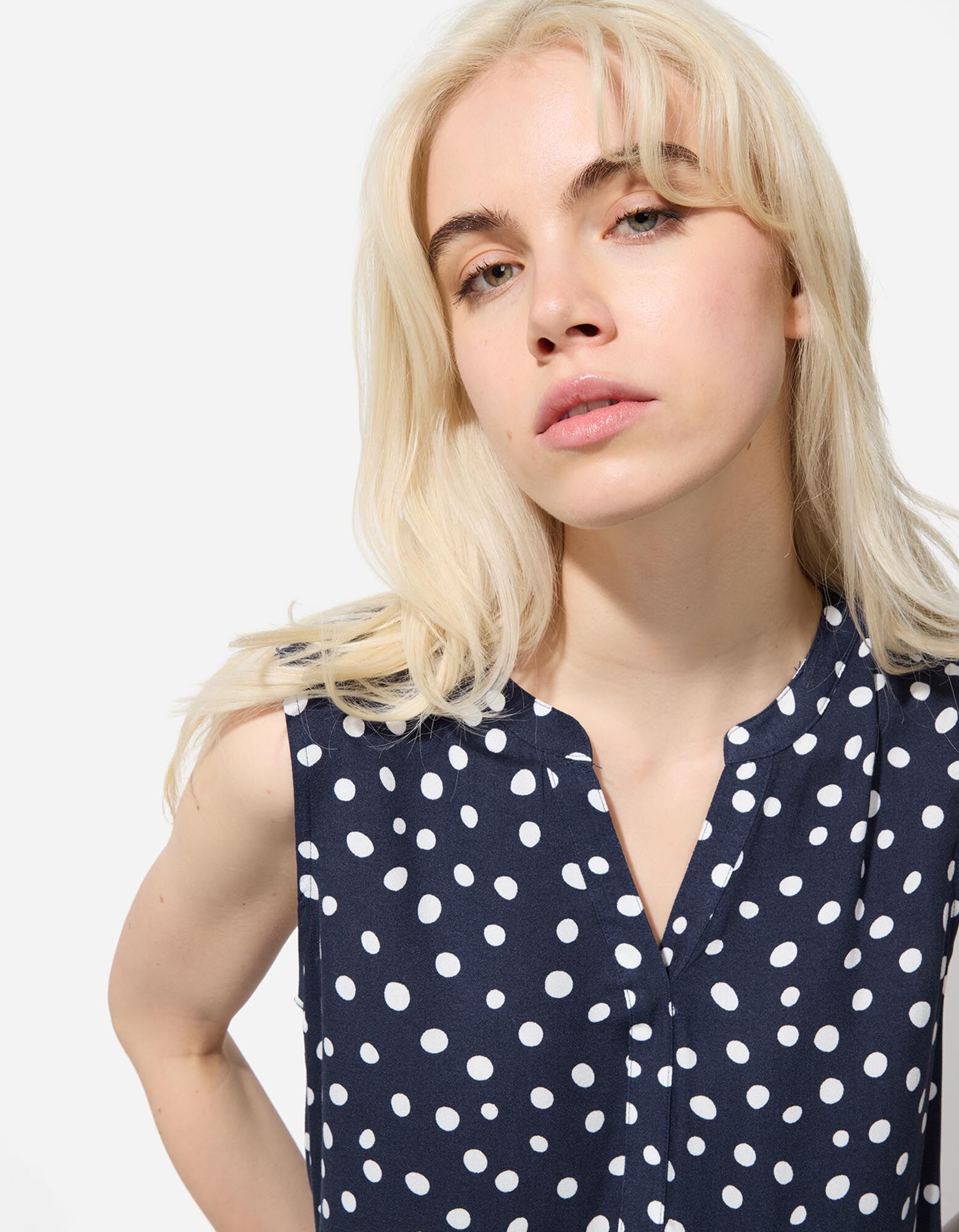 Top - tmave modra - Takko Fashion