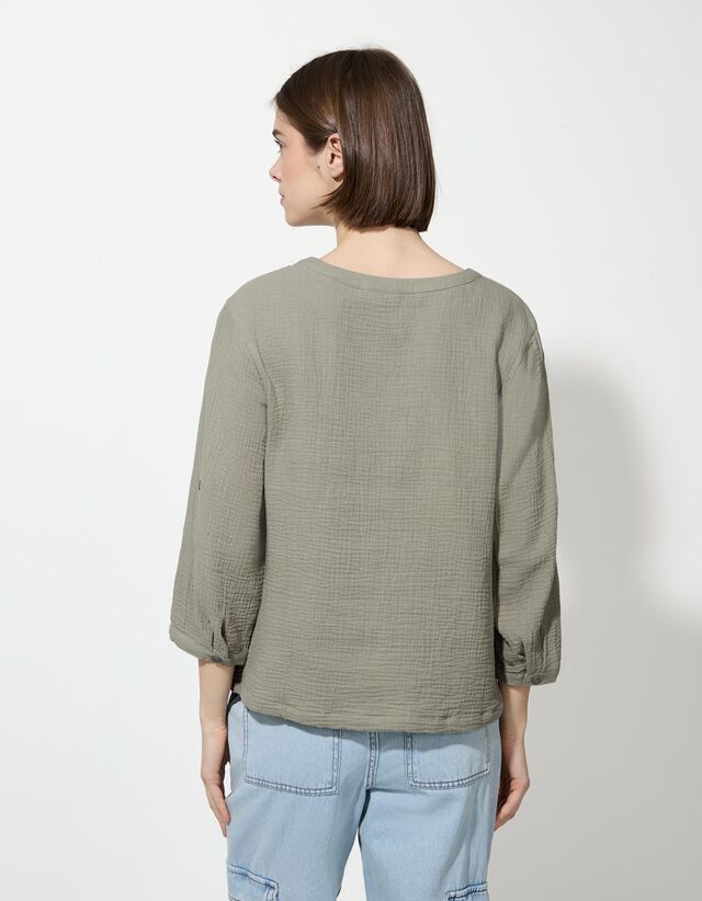 Musselin Blusen für Damen