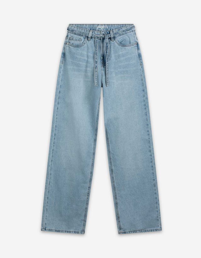 Traperice - Straight Fit - svijetlo plava - Takko Fashion