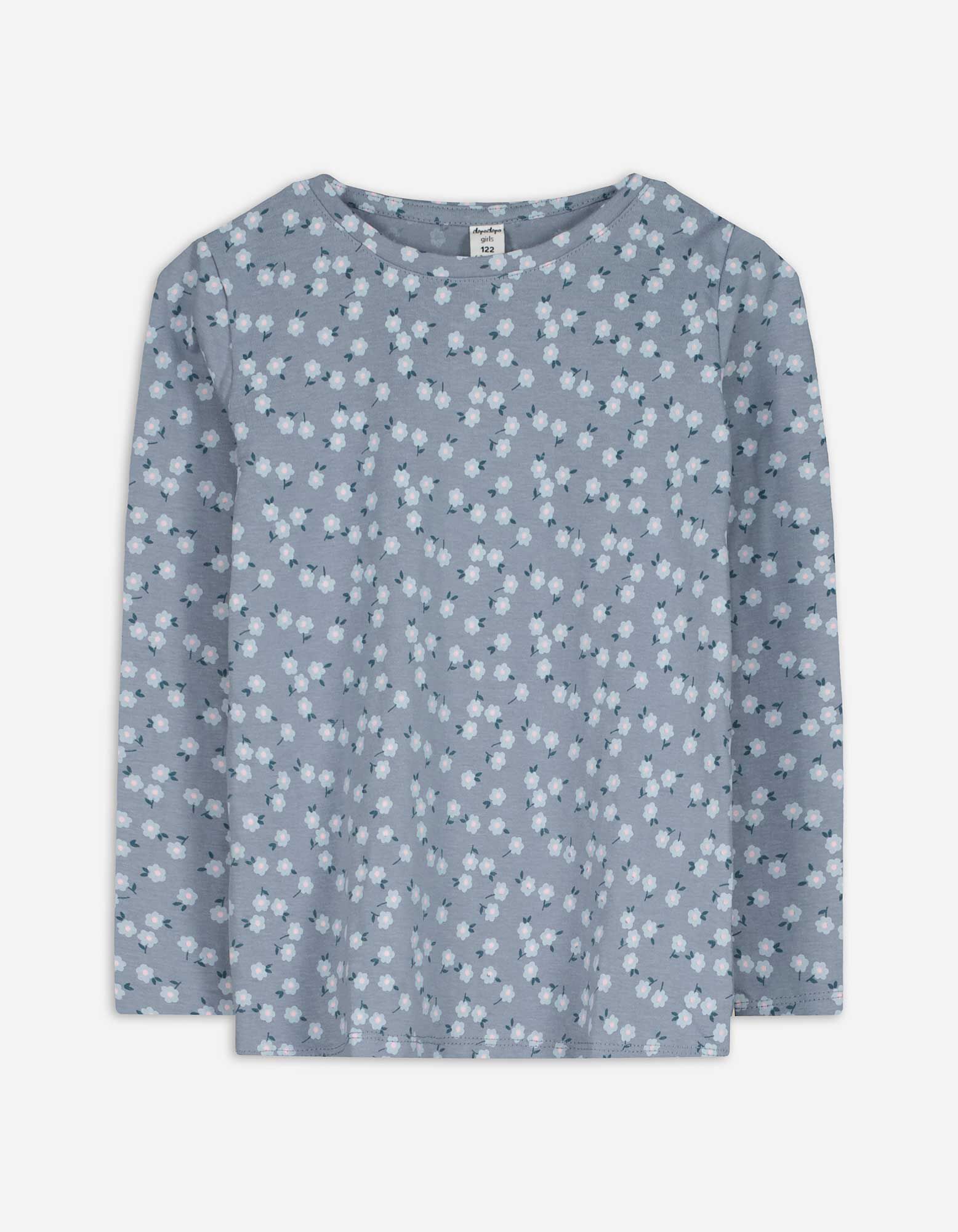 Potisk - svetle modra - Takko Fashion