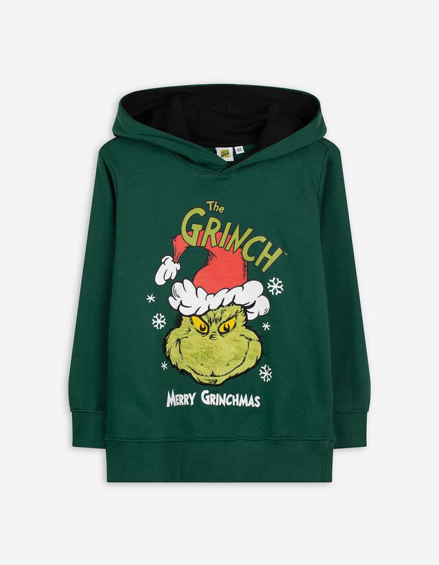Hoodie - Grinch - dunkelgrün - Takko Fashion