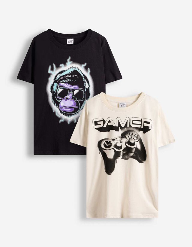 T-Shirt - Frontprint - Takko Fashion