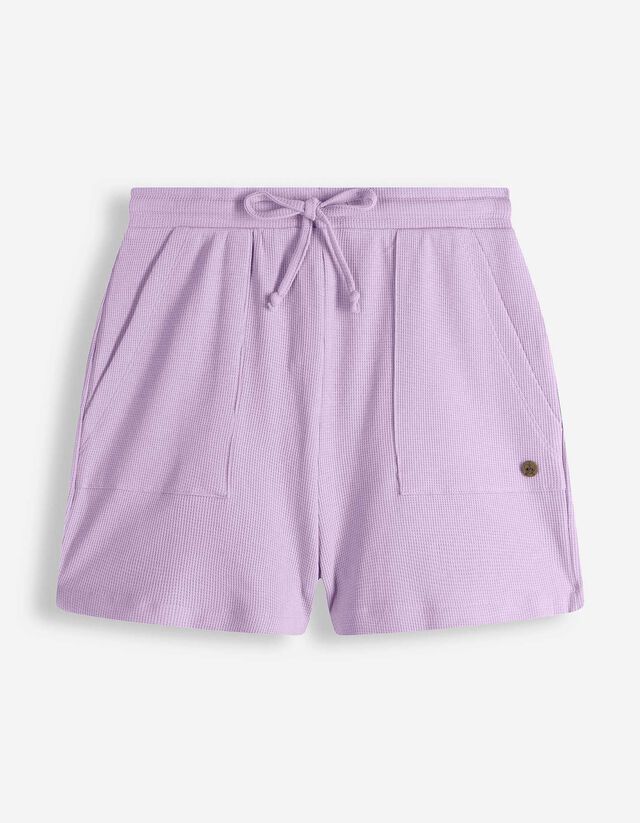 Short - Elastische band - lila - Takko Fashion