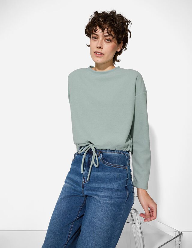 Dukserica - Gajtan - tirkizna - Takko Fashion
