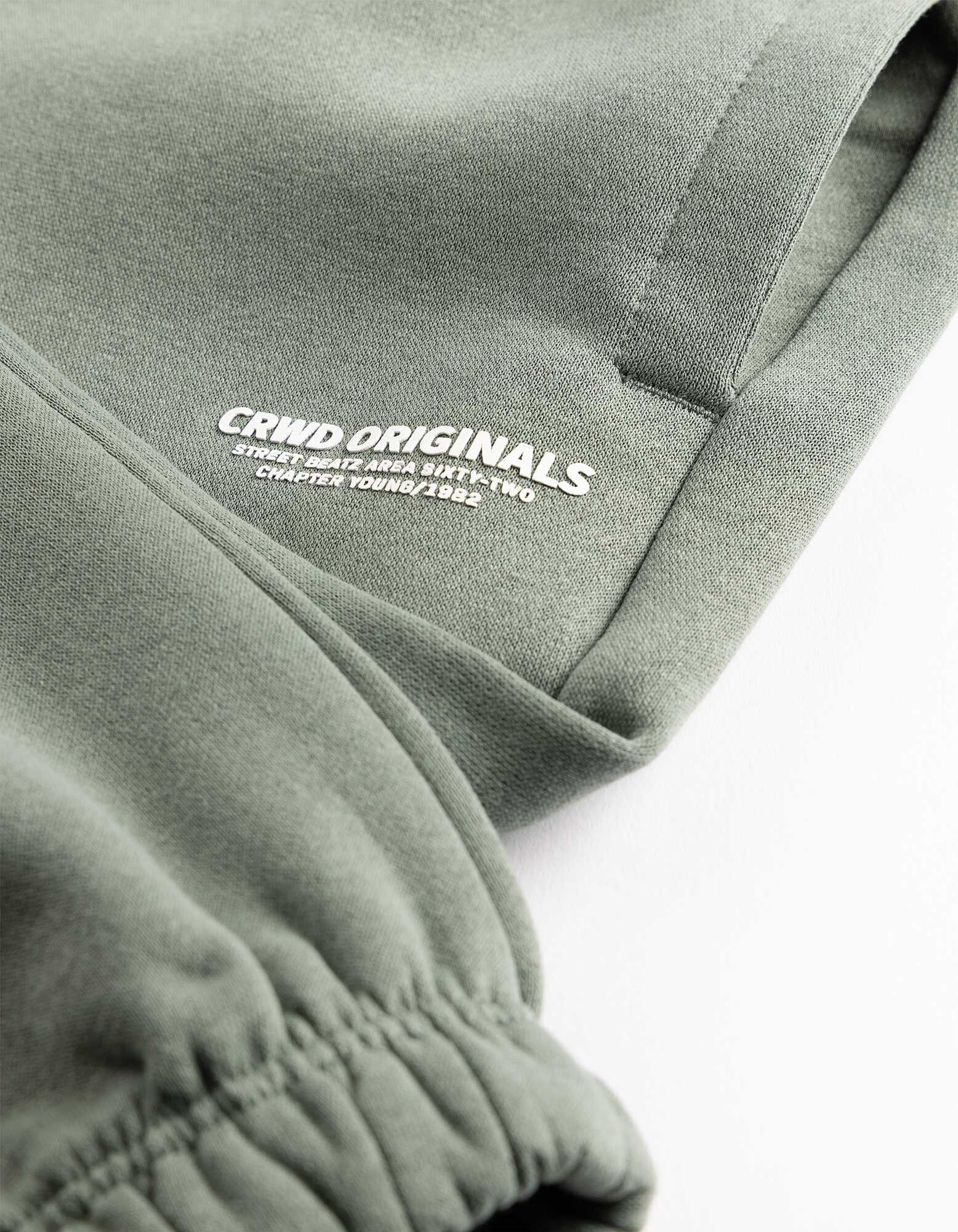 Szabadidőnadrág - Laza fazon - sötétzöld - Takko Fashion