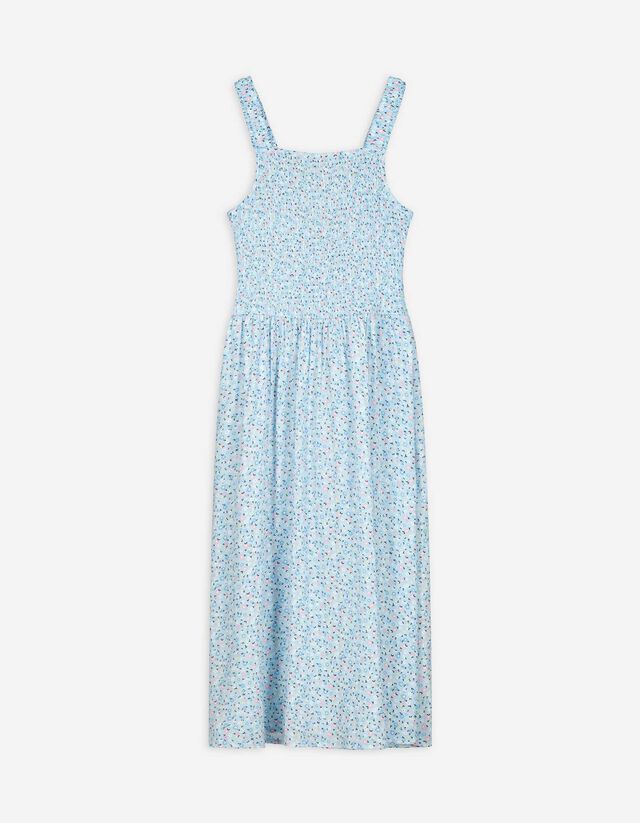 Šaty - Viskóza - svetle modra - Takko Fashion