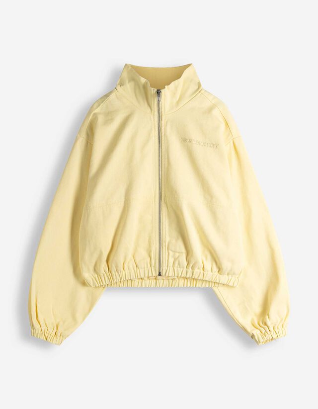 Jacke - Twill - hellgelb - Takko Fashion