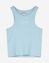 Top - Výšivky - svetle modra - Takko Fashion