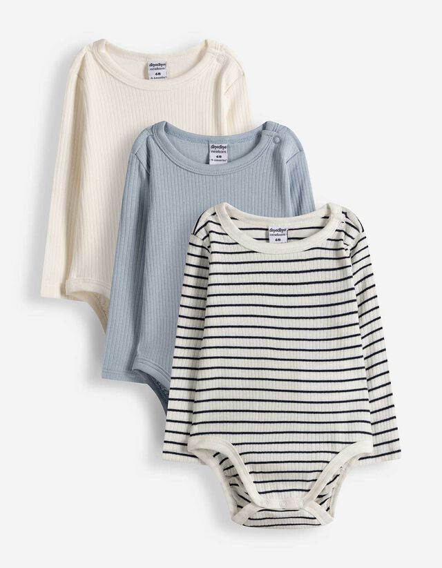 Body - 3er-Pack - Takko Fashion